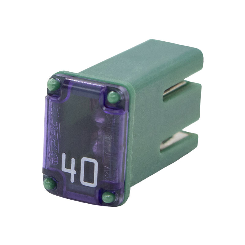 Product - 10454-11 - 40A Fuse Link Slotted Micro Female Termination Green